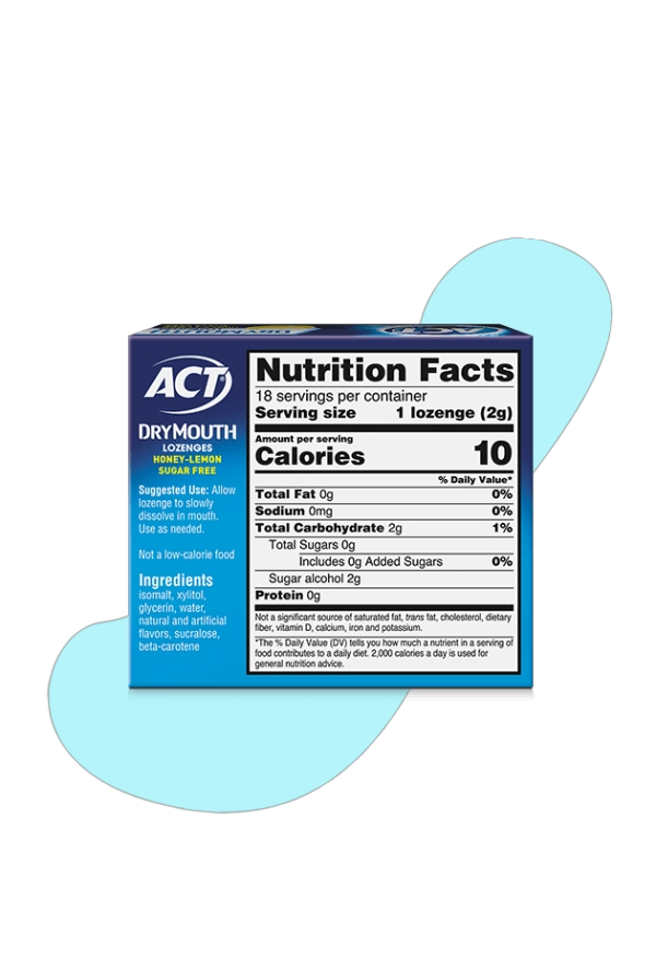 Dry Mouth Lozenges | ACT® Dry Mouth Relief Products